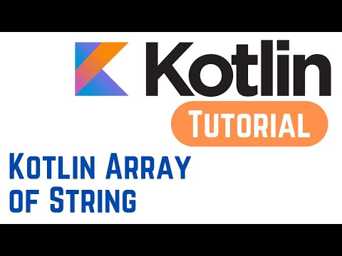 Learn Kotlin Tutorial for Beginners 17 Kotlin Array of String With Example - Mind Luster