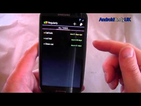 Regularly Android App Review