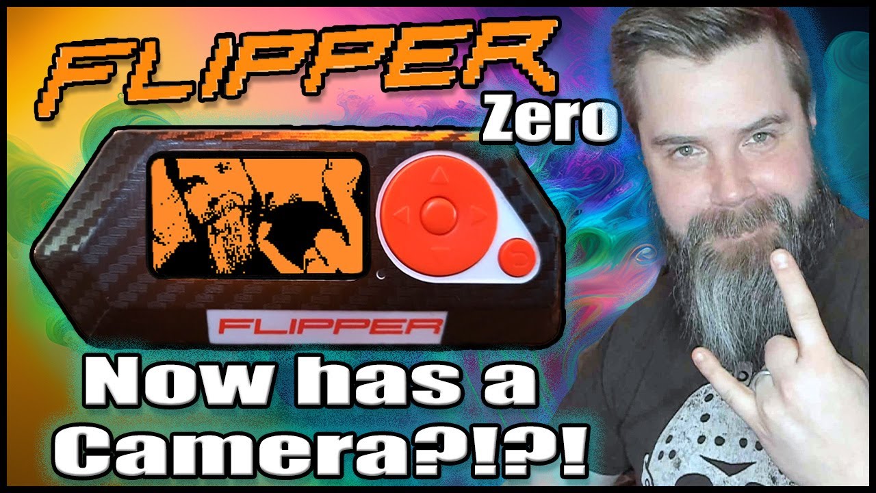 Camera for Flipper Zero??!?!!!  Latest Unbelievable Mod for Flipper Zero!!!! 🐬📸😲💥😎