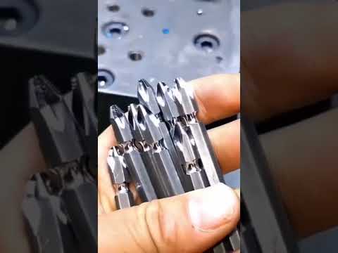 HOW ITS MADE: Making #2 Phillips Bits. #Shorts
