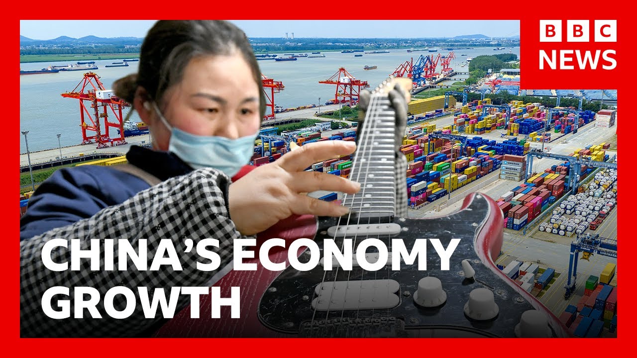 China hits growth goal after exports defy US tariffs | BBC News