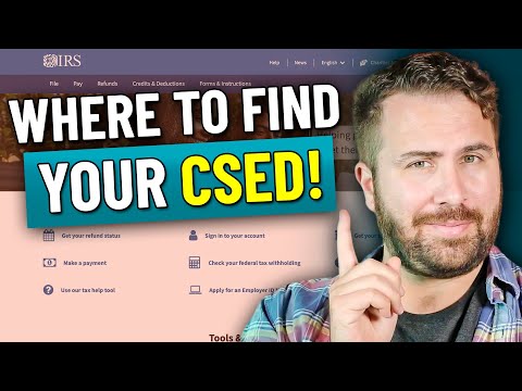 How to Find Out Your IRS CSED From Your IRS Transcript