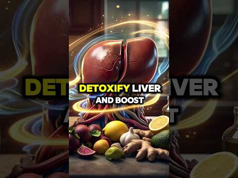 Top 10 Foods to Detoxify Your Liver & Boost Liver Function Naturally! #healthtips #liverdetox