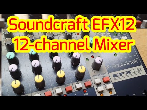 Soundcraft EFX 12 Bundle iMuso