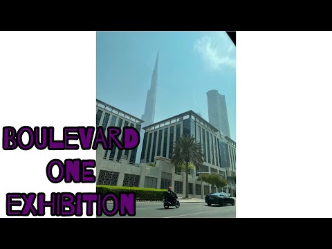 Visit to Boulevard One Exhibition Dubai - Address Hotel | Lunch at Shake Shack