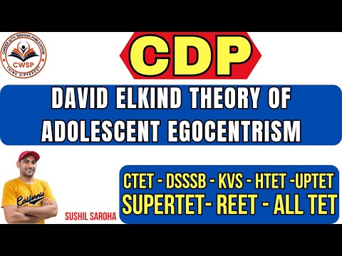 david elkind theory of adolescent egocentrism || imaginary audience || personal fable #htet2024 #pgt