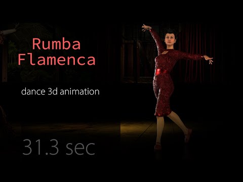 A&M - Rumba Flamenca (92bpm) - dance animation - iClone/Animation ...