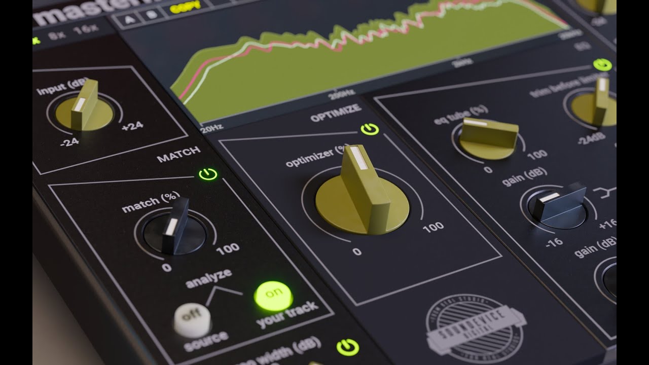 MasterMind Mastering Plug-in With Outstanding OPTIMIZE and (EQ) MATCH Functionality Available ...