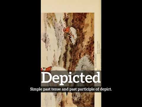 How to Say Depicted in English? | How Does Depicted Look? | What is Depicted?