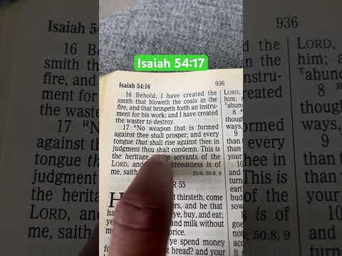 A prayer in the morning - Isaiah 54:17 | Bible Audio | Meditate Word