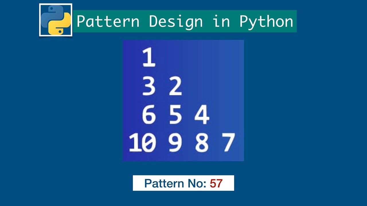 Python Pattern Design 57