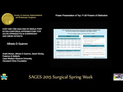 COST AND TIME ANALYSIS OF SINGLE PORT EXTRA CORPOREAL APPENDECTOMY FOR ACUTE APPENDICITIS IN OVERWEI