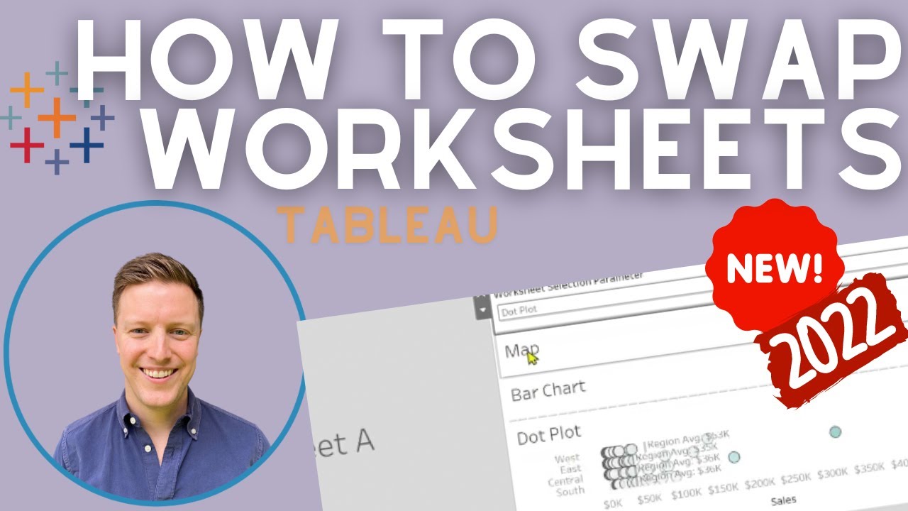 How to Swap Worksheets in a Tableau Dashboard (v 2022.2+)