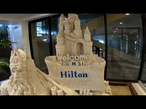 Hilton Clearwater Beach Resort & Spa Clearwater Bech Florida Travel Vlog