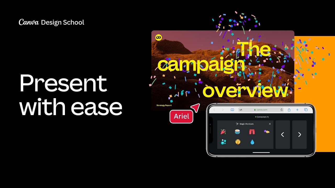 Master Canva's presenter tools for engaging presentations