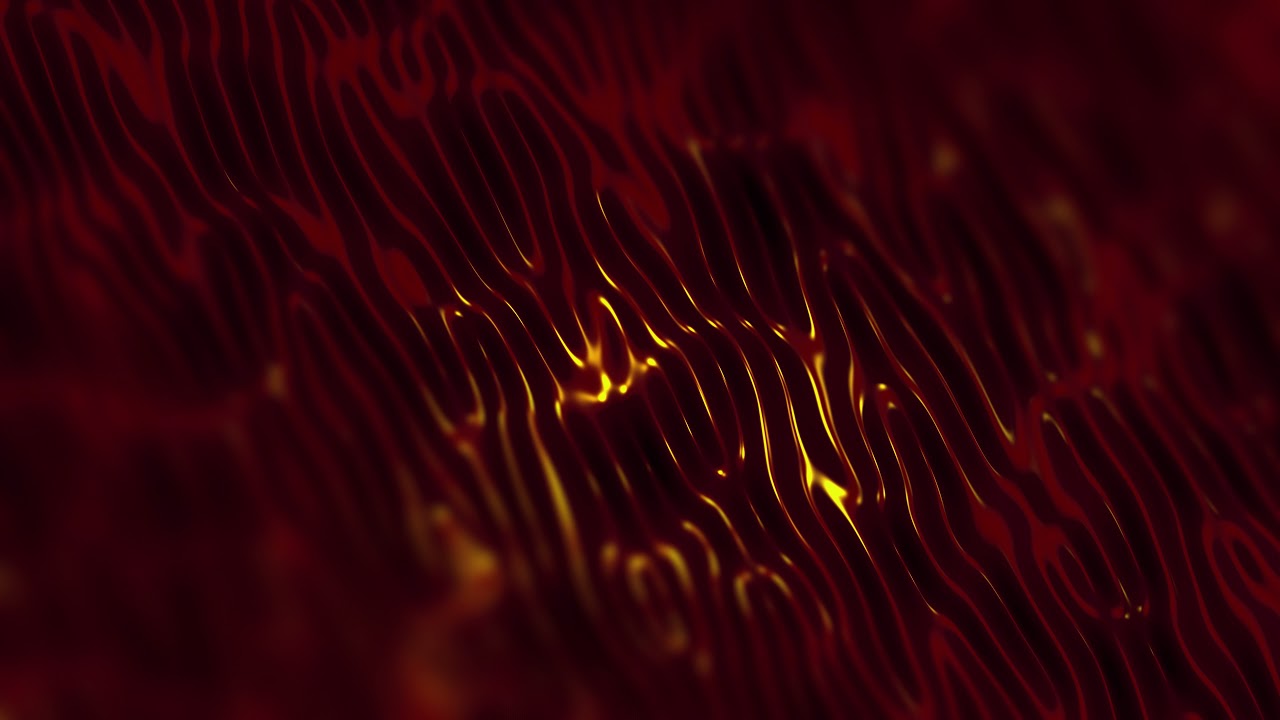 Red Golden Waves ║ Liquid Waves Animation for Edits - 4K Overlay Effects ║ Video Background
