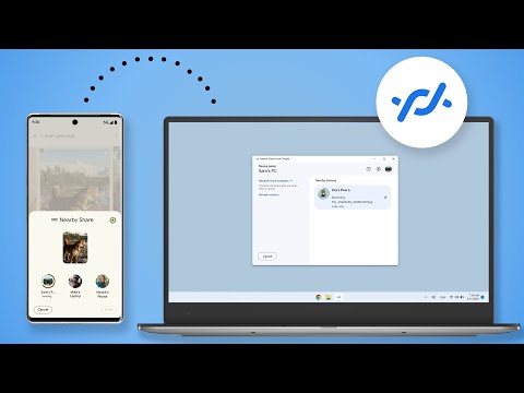 Transfer Files Lightning Fast between Android & Windows | Nearby Share for Windows | How to