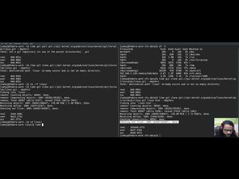 Linux Compile Benchmark NVME vs Gigabit NAS