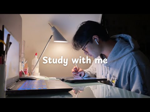 1-HOUR STUDY WITH ME ☀️🍃 / real time / music / med student