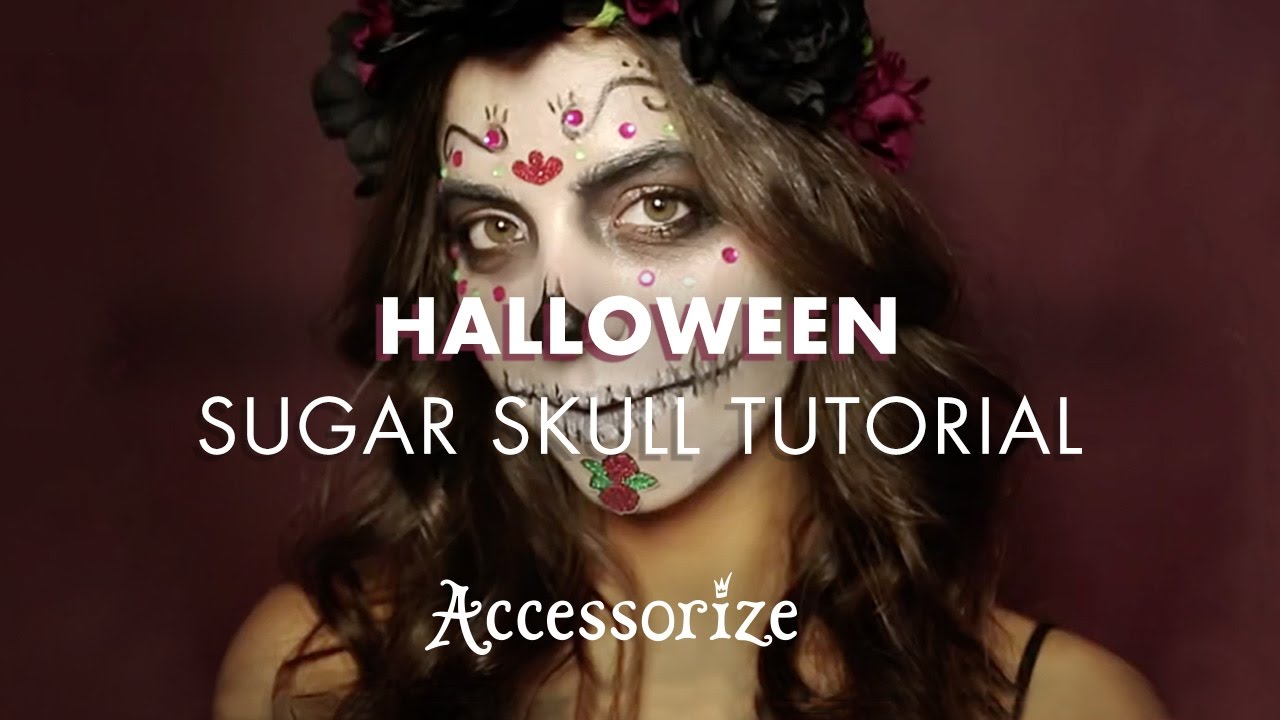 Halloween Sugar Skull Make-up Tutorial | Accessorize