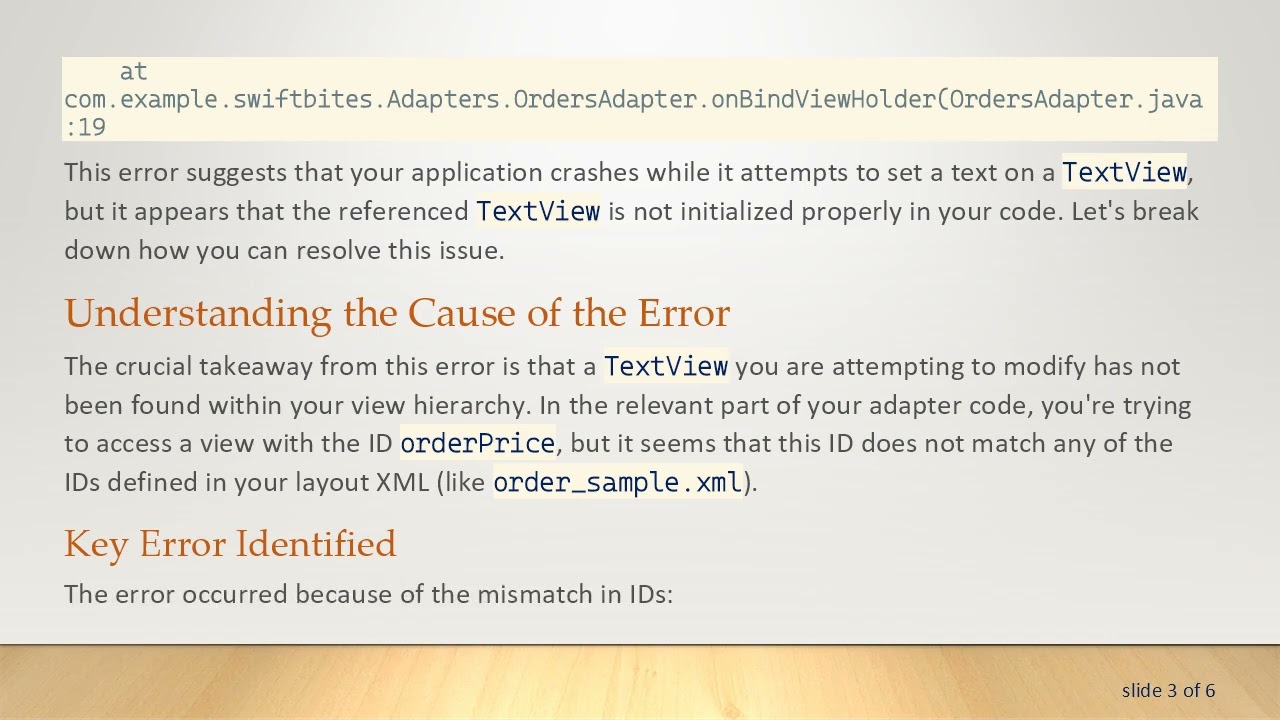 Resolving java.lang.NullPointerException: A Guide for Android Developers