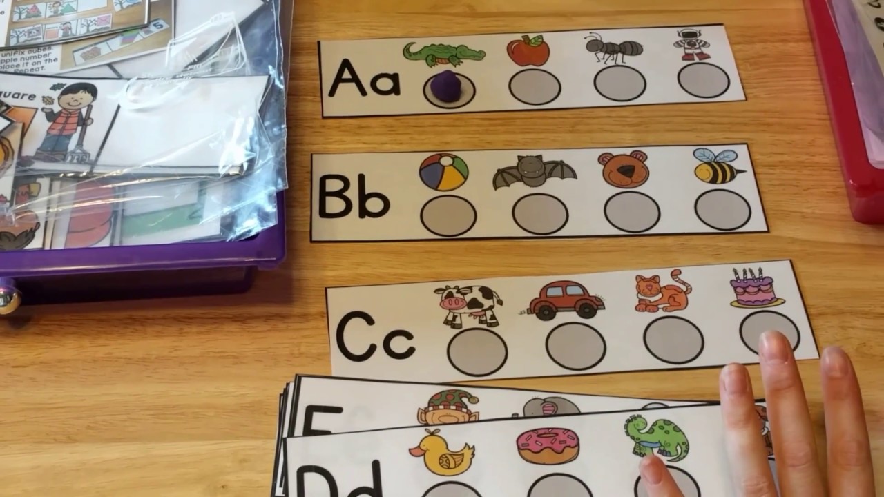 Preschool Workboxes | What's Inside? | Week 6