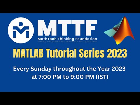 Lecture-1: Introduction to MATLAB