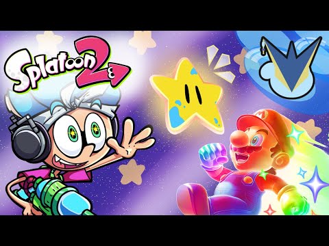 Steam Community :: Video :: I'm-a Super Star! Splatoon2: Mushroom vs Star Splatfest! Funny Moments!