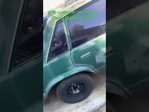 430 customer mechanics G body project before the bill 1978 Chevy Malibu 
