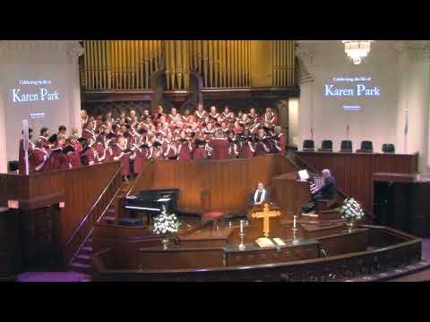 The Lord Is My Shepherd -John Rutter; Karen Park Memorial Service, First Methodist Houston, 10/2/22