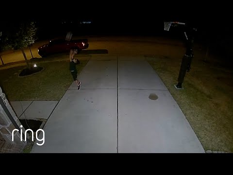 Nothin’ But Net! Kid Makes Impressive Trick Shot | RingTV