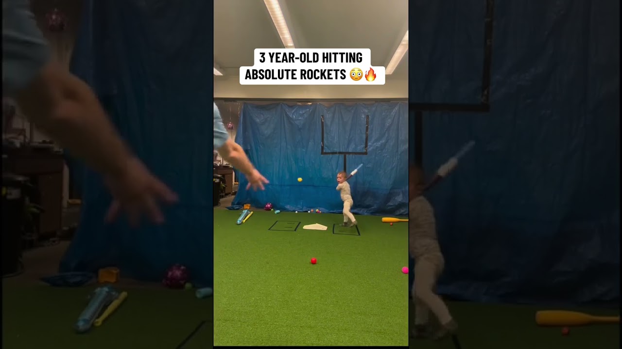 WAIT FOR IT! This Toddler Has the PUREST Baseball Swing You'll EVER See! 🤯
