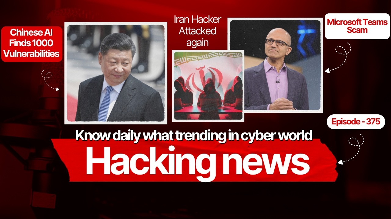 AI Finds 1000 Vulnerabilities, Microsoft Teams Scam, Telecom Hack | Cybersecurity News