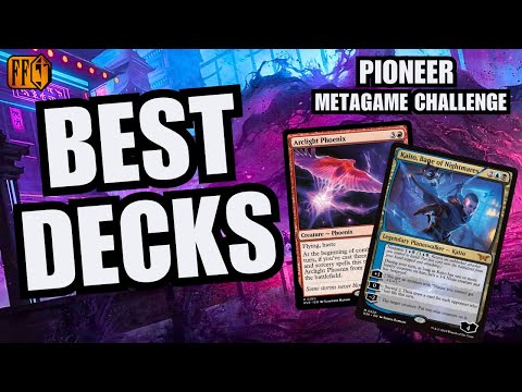 BEST Decks to FARM the MTG Pioneer Metagame Challenge