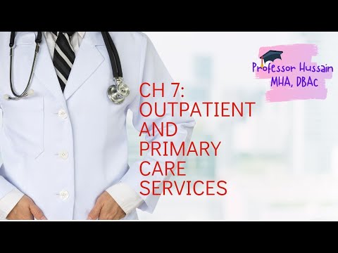 Chapter 7 Outpatient and Primary Care Services