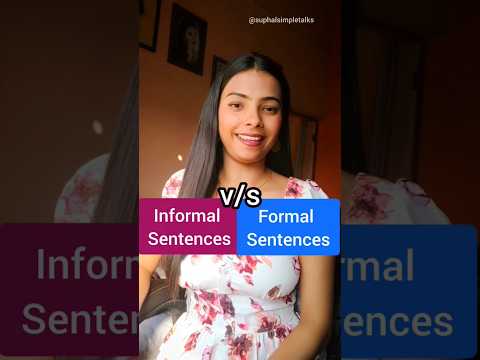Formal Sentence#youtubeshorts #shortsvideo #englishspeaking