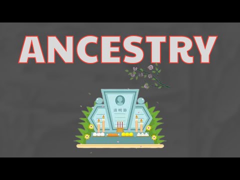 What Does ANCESTRY Means || Meanings And Definitions With Example in ENGLISH .