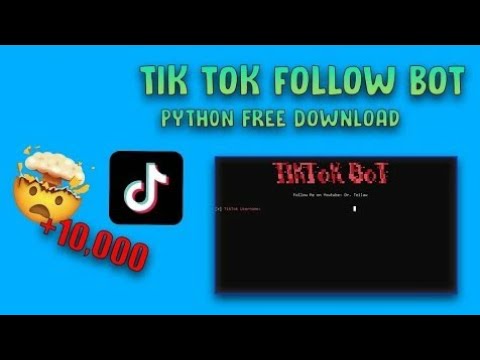NEW TIKTOK VIEW LIKE AND FOLLOW BOT | FREE DOWNLOAD (WORKING) | 2020