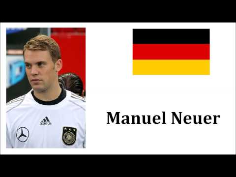 How to Pronounce Manuel Neuer - German Goal Keeper