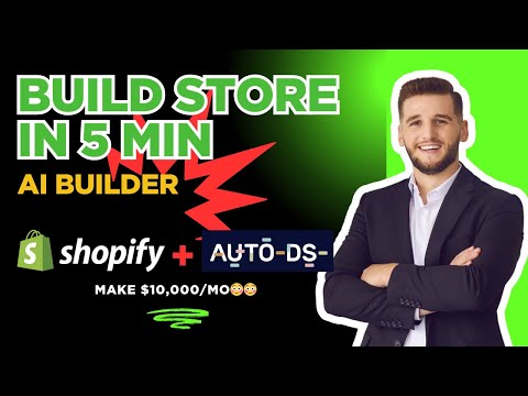 2 - AI Shopify Website Build (2025) | Store Design, Template, Product Hunting, AutoDS & More!
