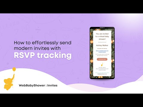 WebBabyShower | Baby Shower Invitation Feature