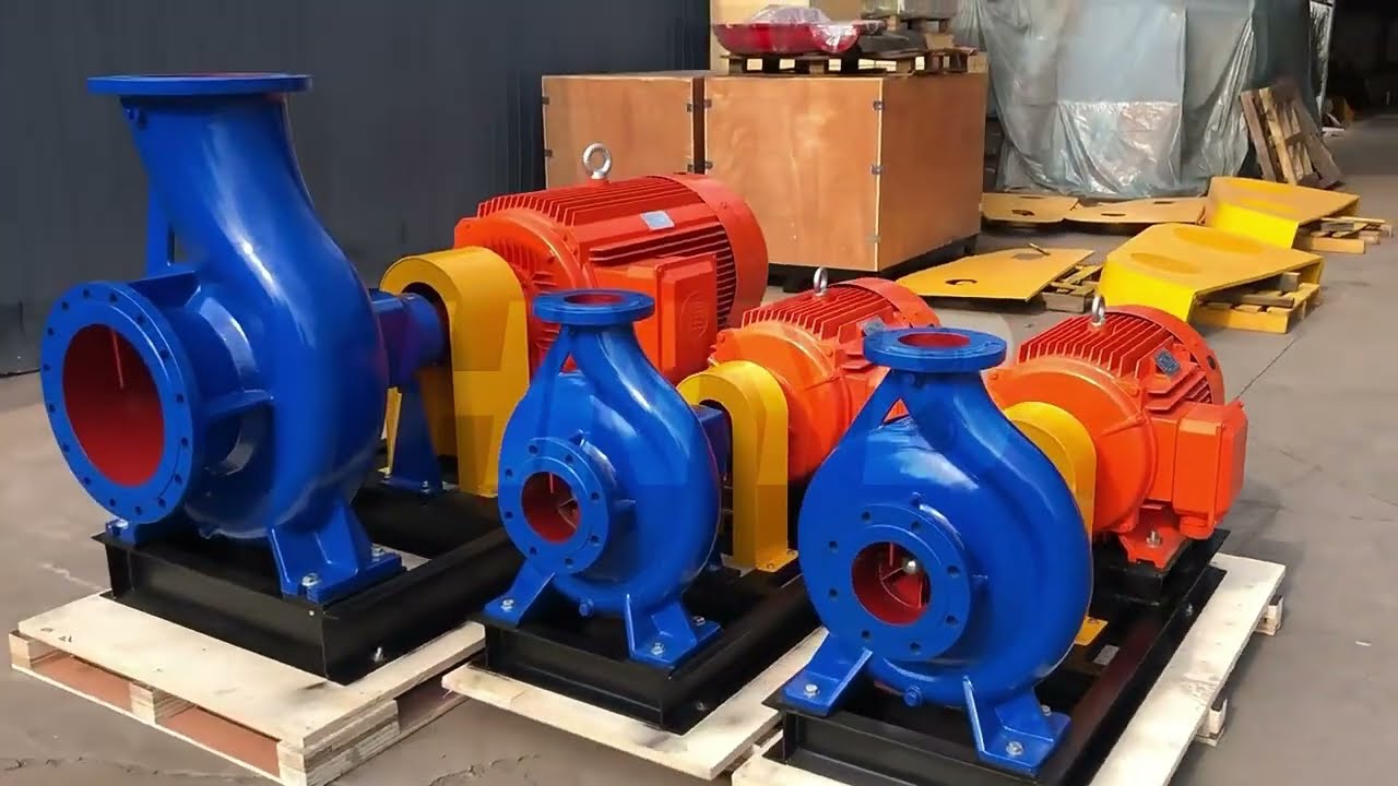 End-suction centrifugal pumps: the only choice for efficient pumping