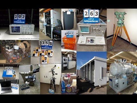721 Sandia, LANL, UNM, NMT & Others 2 Day Surplus Auction Lot #'s 2,001 - 2,225