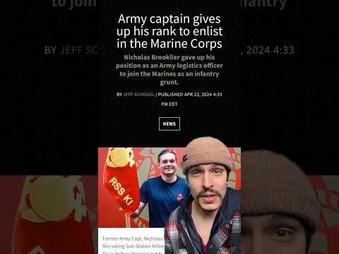 Army Officer Joins Marine Infantry 🇺🇸😤