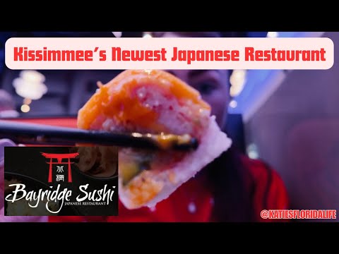 Kissimmee's newest Japanese Restaurant. BAYBRIDGE SUSHI | Orlando Restaurant Review