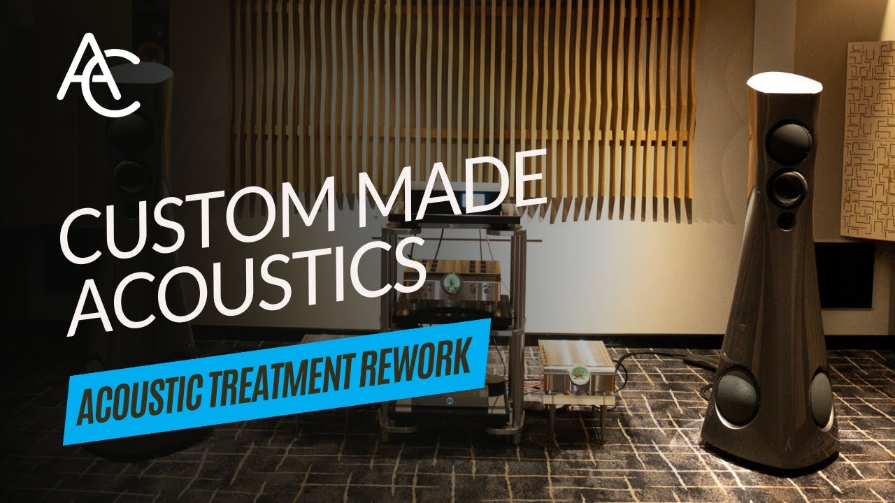 Acoustic Treatment Rework in The Gallery | Our Showroom