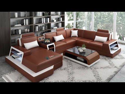 Civia Modern Leather Sectional | Jubilee Furniture