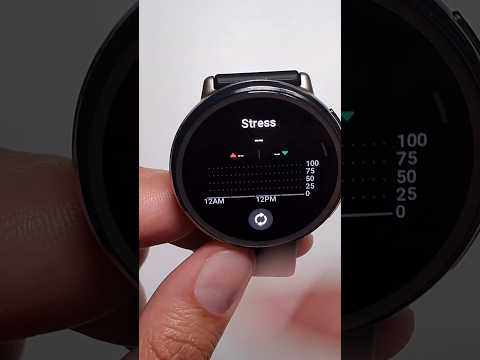 Stress measurement on Amazfit Active 2!