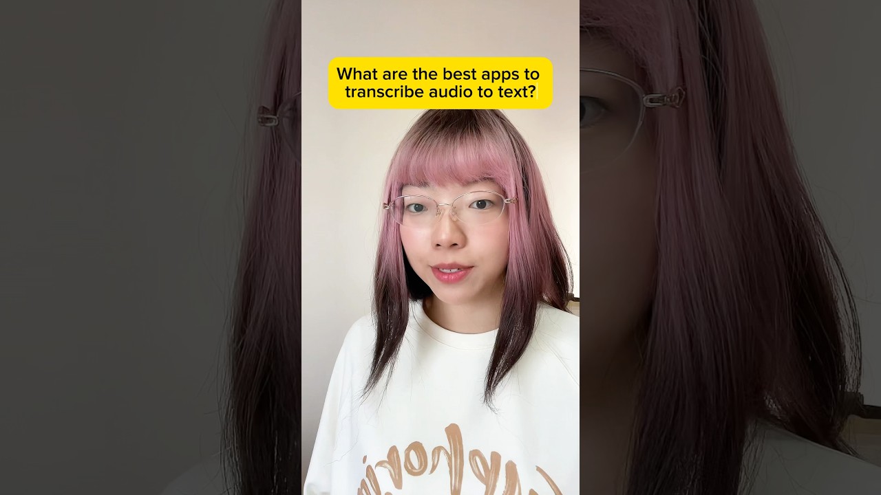 What are the best apps to transcribe audio to text? Here are my top 3. #transcribe #transcription