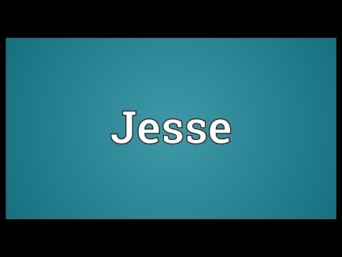 Jesse Meaning